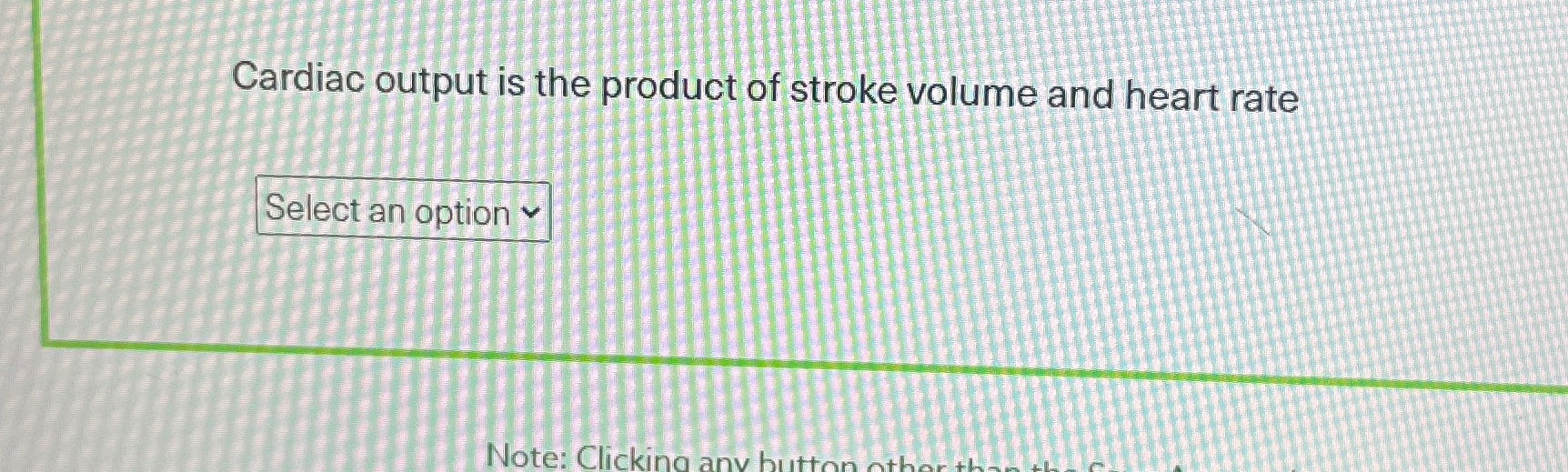 Solved Cardiac output is the product of stroke volume and | Chegg.com