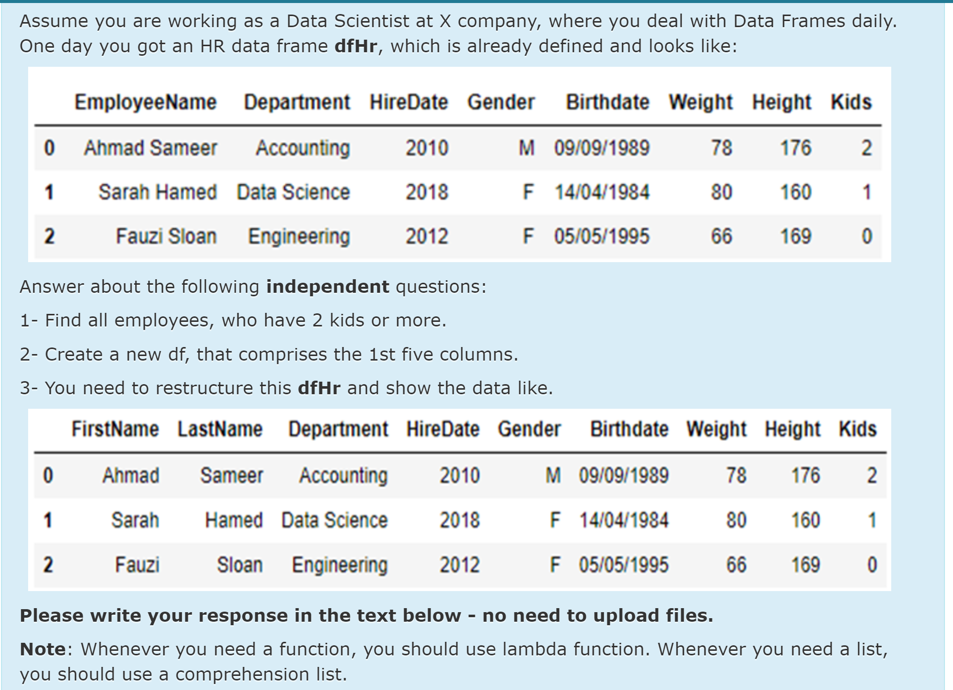 Solved Assume you are working as a Data Scientist at X | Chegg.com
