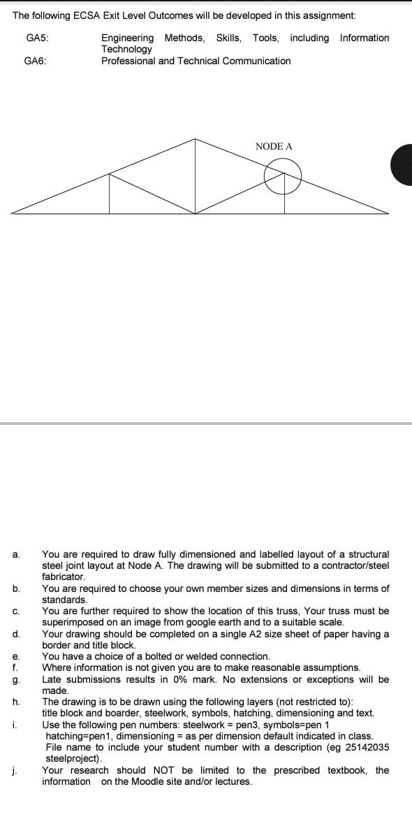 The following ECSA Exit Level Outcomes will be | Chegg.com