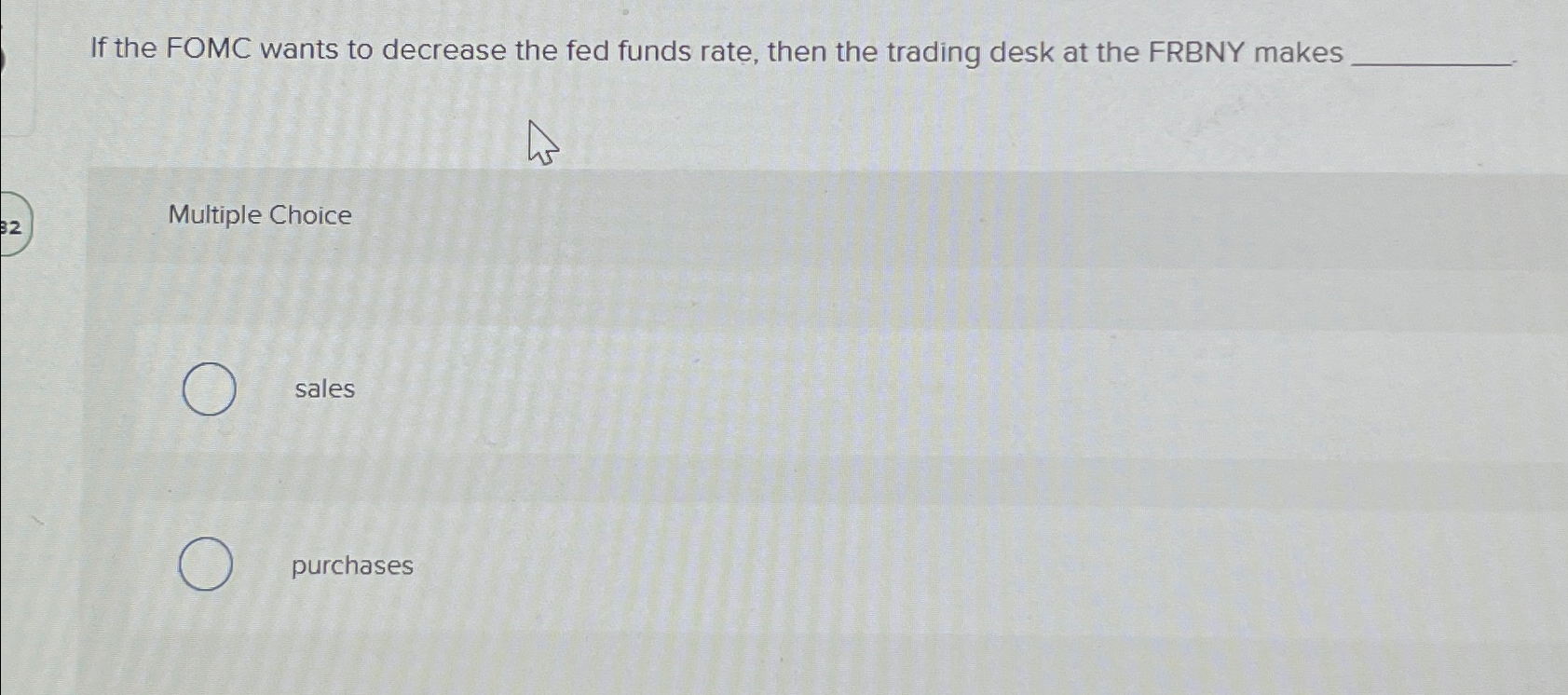 Solved If the FOMC wants to decrease the fed funds rate, | Chegg.com