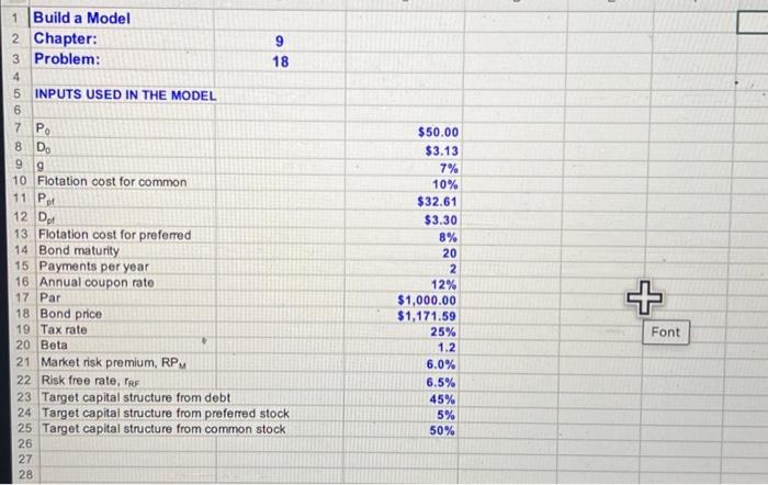 Solved a. Calculate the cost of each capital component. | Chegg.com