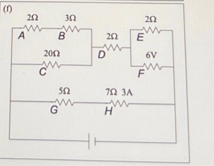Solved Resistors Circuits II Each of the circuits below | Chegg.com