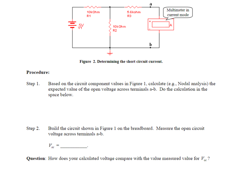Solved Figure 2. ﻿Determining the short circuit | Chegg.com