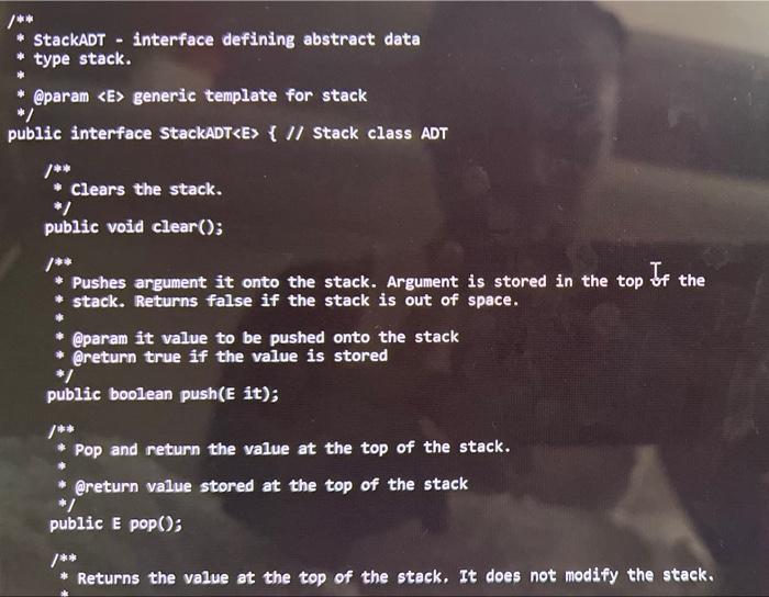 Solved I just need the test cases for stack.java and | Chegg.com