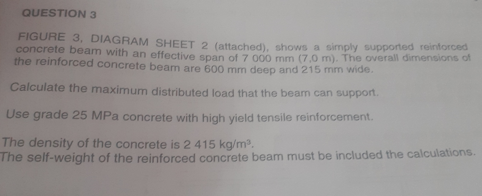 QUESTION 3FIGURE 3, ﻿DIAGRAM SHEET 2 (attached), | Chegg.com