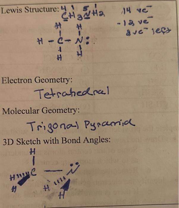 Solved For each of the following find the:﻿•Lewis | Chegg.com