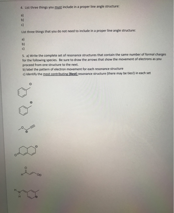 Solved 1. Draw the following molecules as a line-angle | Chegg.com