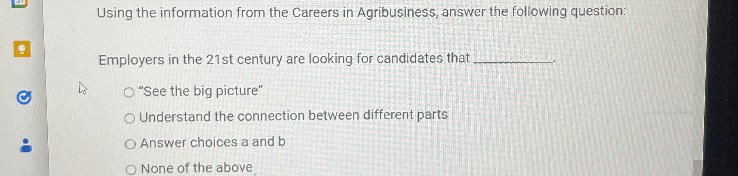 Solved Using the information from the Careers in | Chegg.com