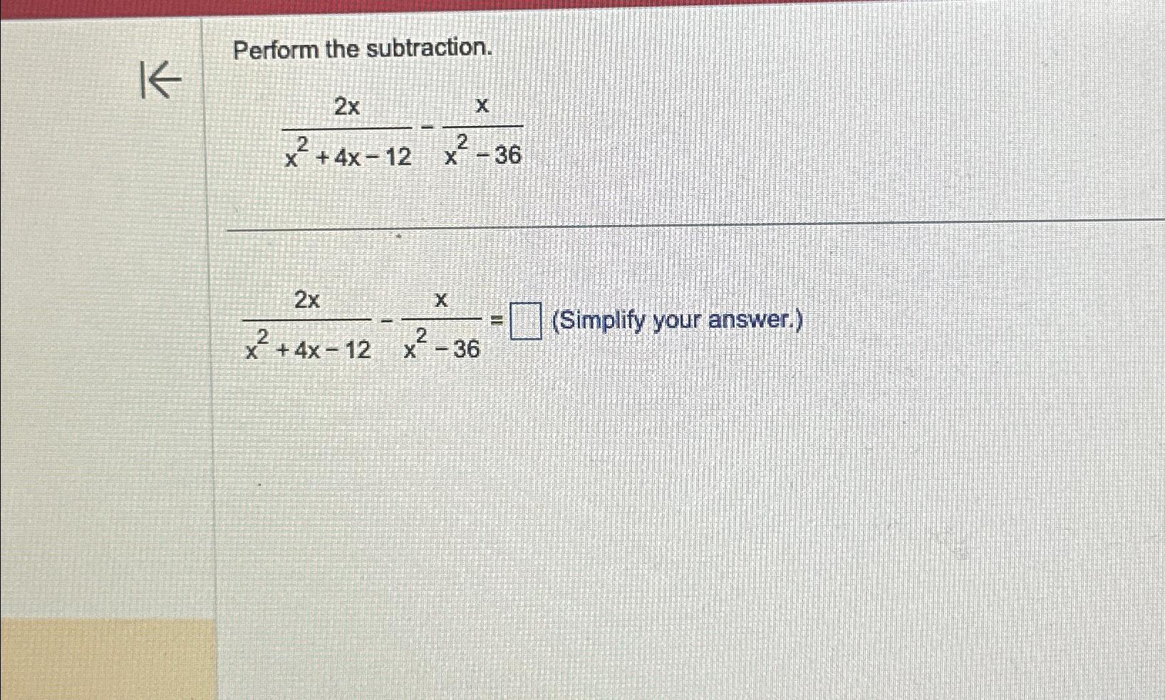 Solved Perform the | Chegg.com