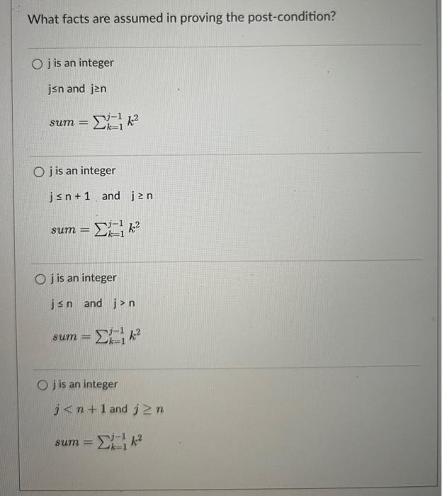 Solved Question 10 1 Pts The Loop Below Computes The Sum 