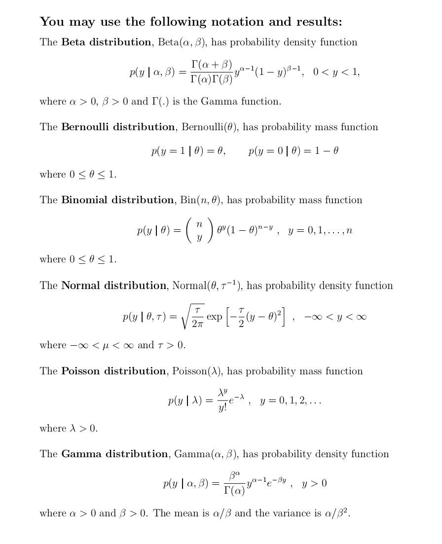Solved 1 The zero-inflated Poisson distribution is widely | Chegg.com