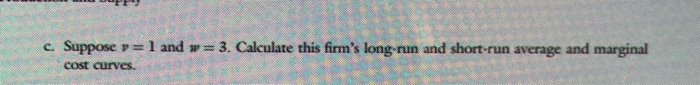 Solved 10.4 Suppose that a firm's fixed proportion | Chegg.com