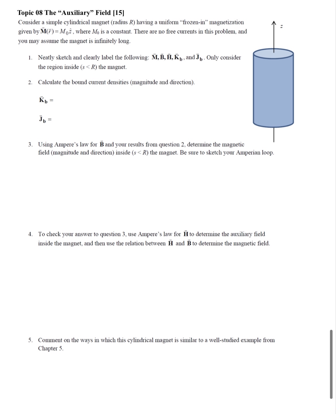 Solved Topic 08 ﻿The "Auxiliary" Field [15]Consider a simple | Chegg.com