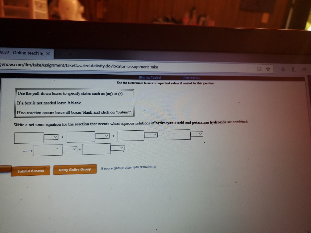 Solved re VLV2 Online teachinx | Chegg.com