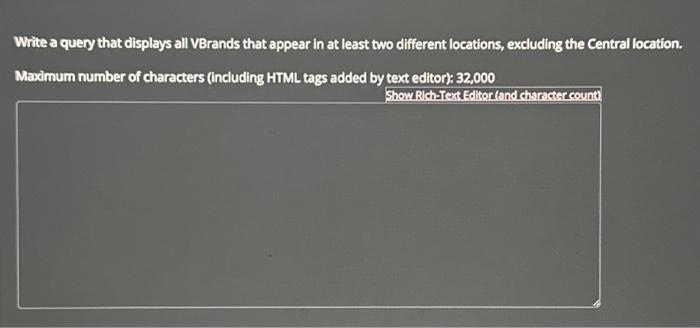 Solved The LocID column in the VEHICLE relation is a foreign | Chegg.com