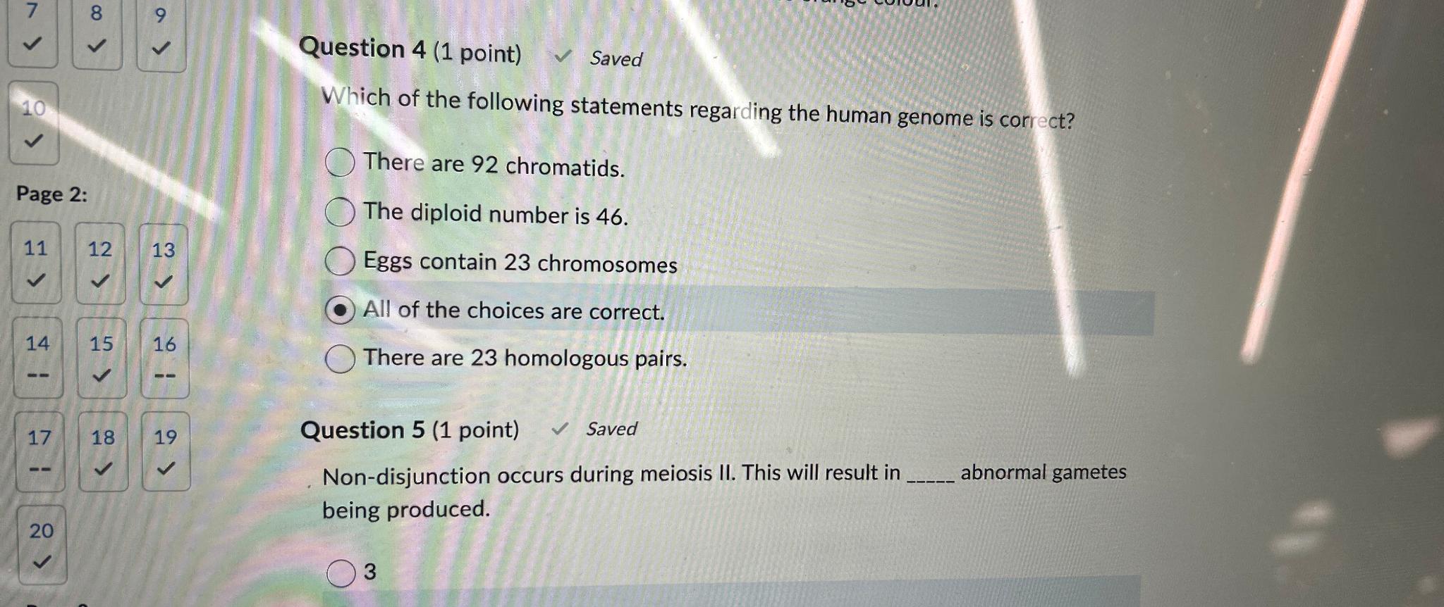 Solved Question 4 (1 ﻿point) ﻿SavedWhich of the following | Chegg.com