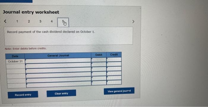 Solved Exercise 10-6 (Static) Record common stock, preferred | Chegg.com