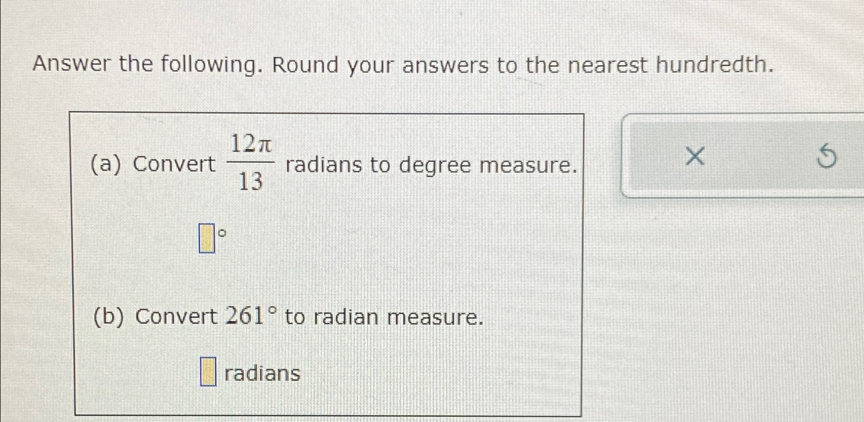 Answer the following. Round your answers to the | Chegg.com