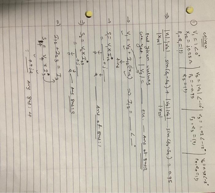 Problem 4 Consider the simple electric power system | Chegg.com