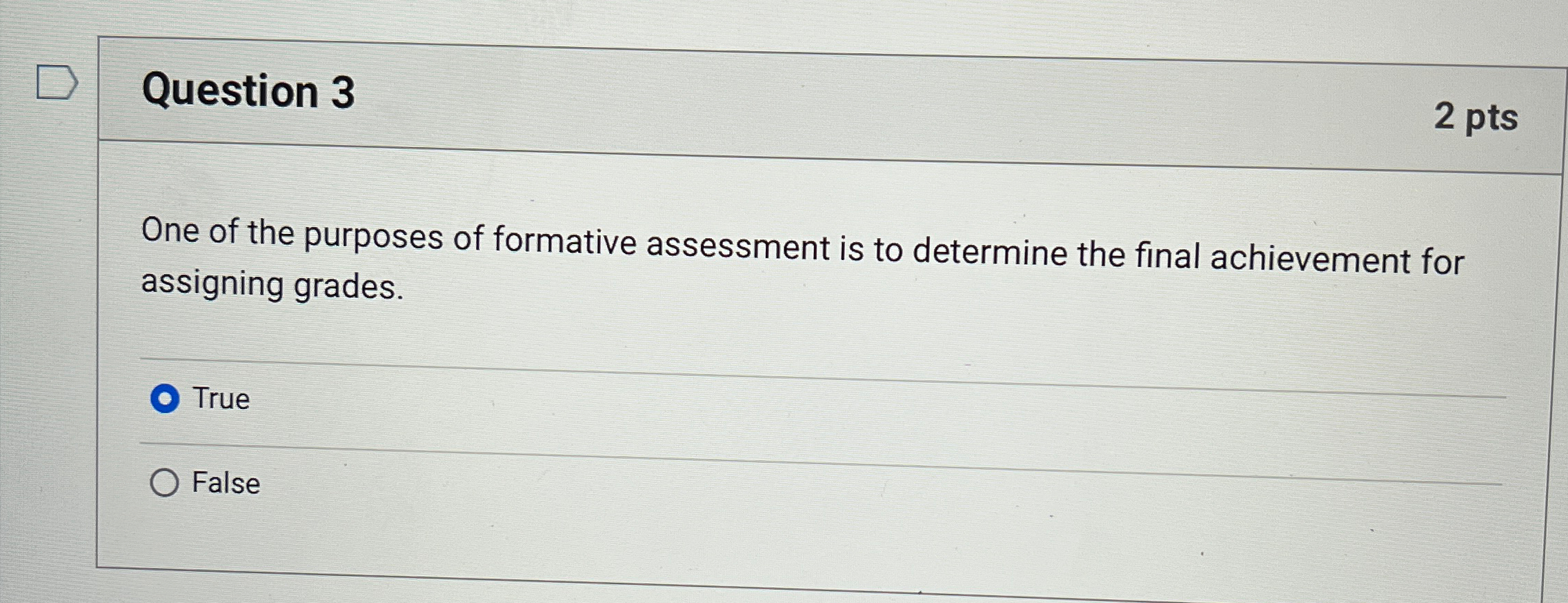 Solved Question 32ptsOne of the purposes of formative | Chegg.com