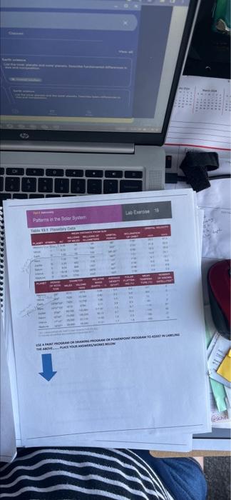 Solved Earth science List the inner planets and outer | Chegg.com
