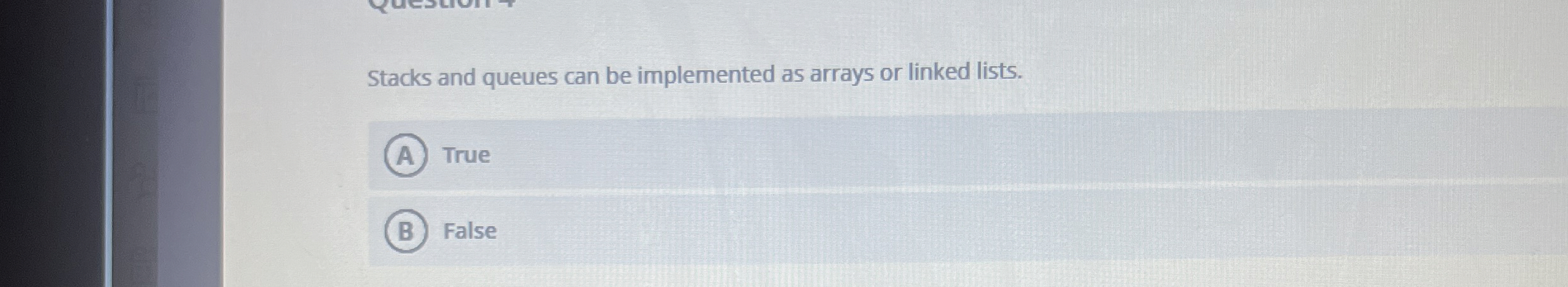 Solved Stacks and queues can be implemented as arrays or | Chegg.com