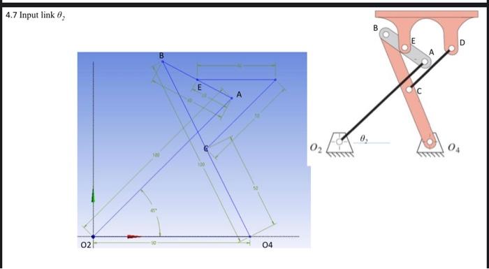 Solved The mechanisms next are NOT drawn to scale; input | Chegg.com