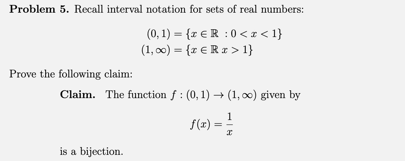 Solved Recall interval notation for sets of real | Chegg.com