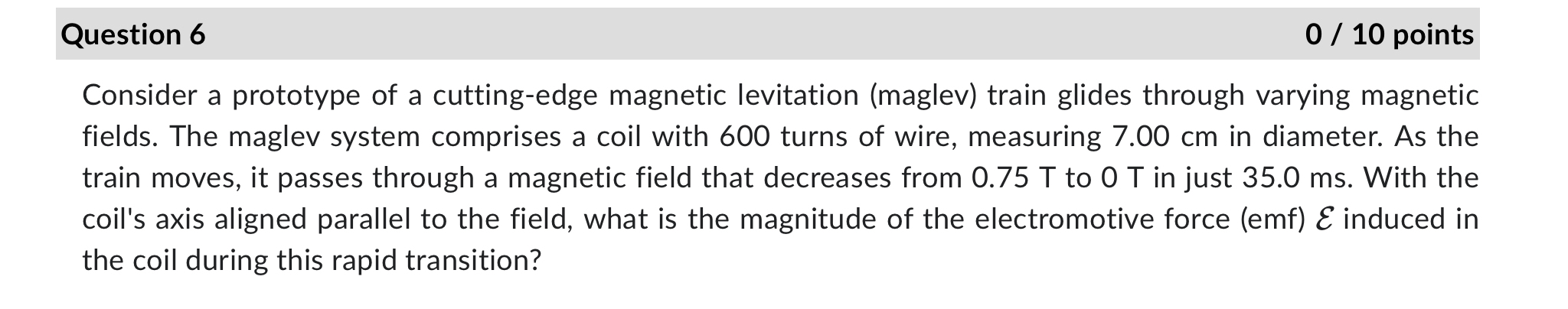 Solved Question 6010 ﻿pointsConsider a prototype of a | Chegg.com