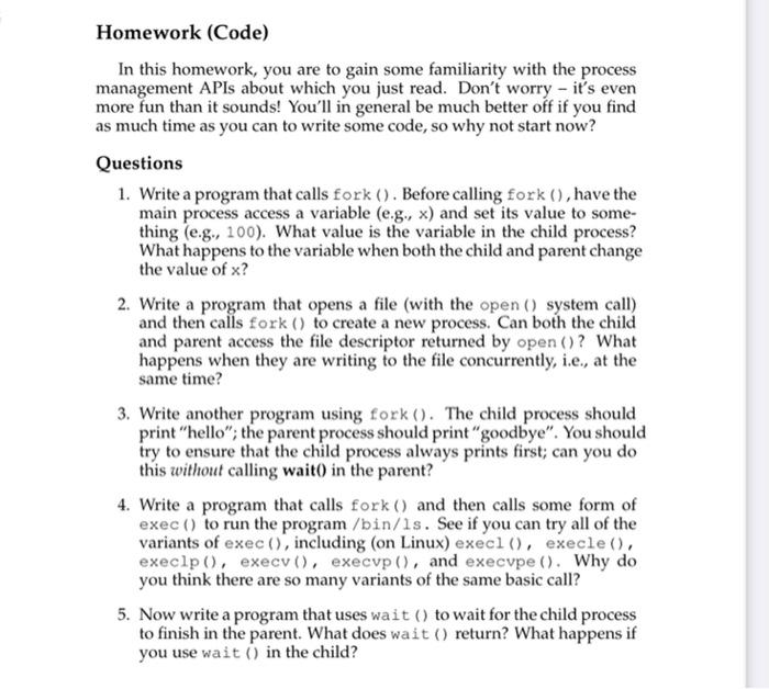 Solved Homework (Code) In this homework, you are to gain | Chegg.com
