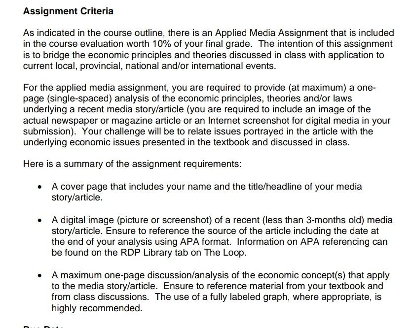 As indicated in the course outline, there is an | Chegg.com