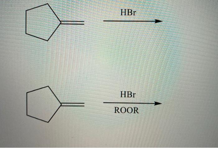Solved HBr HBr ROOR | Chegg.com