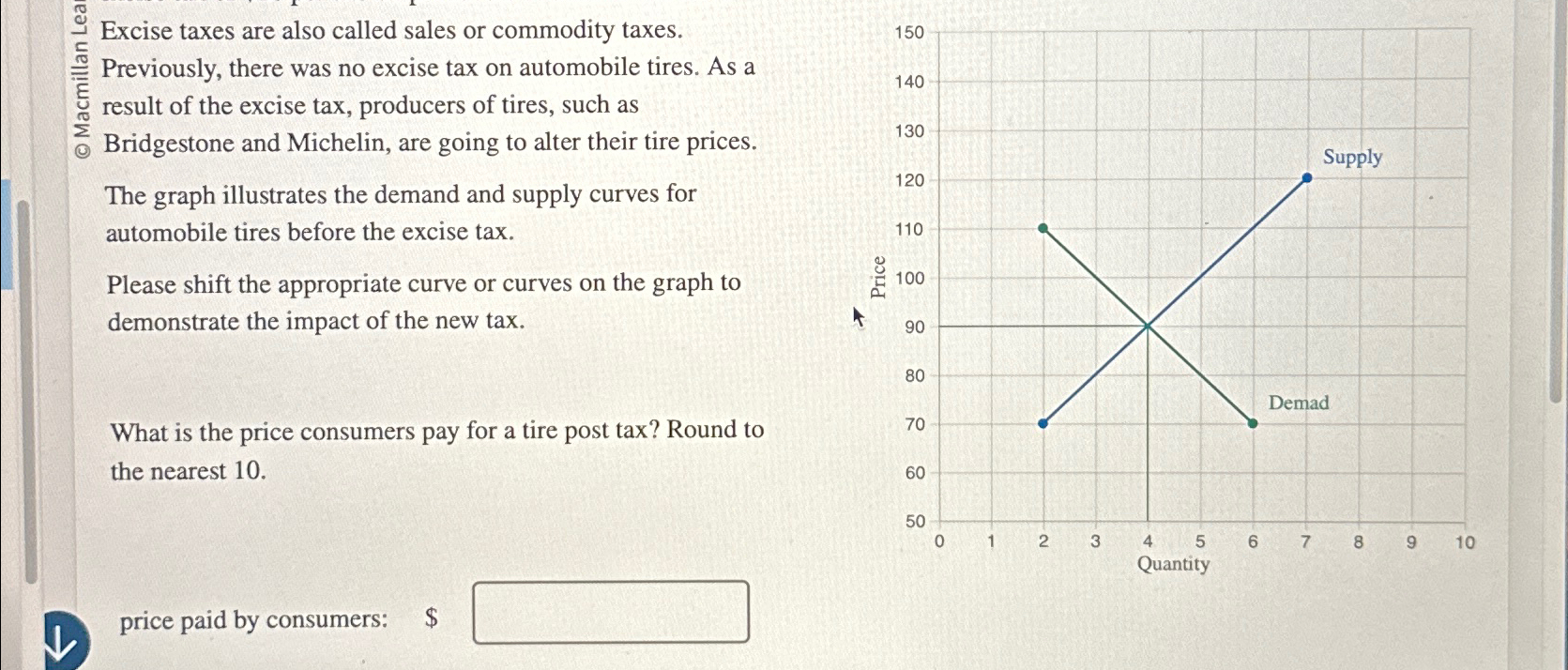 Solved Excise taxes are also called sales or commodity | Chegg.com