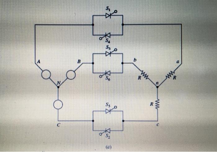(a)-18. The three-phase voltage controller of Fig. | Chegg.com