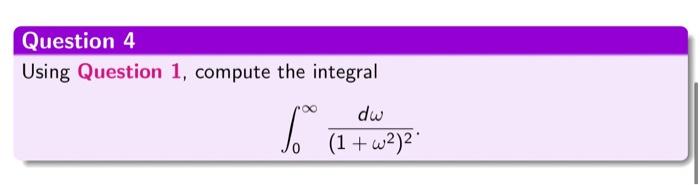 Solved Question 1 Find the Fourier transform of the function | Chegg.com Solved Question 1 Find the Fourier transform of the function | Chegg.com