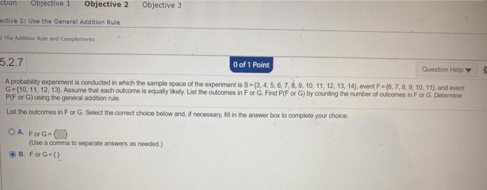 Solved ction Objective 1 Objective 2 Objective 3 active 2. | Chegg.com
