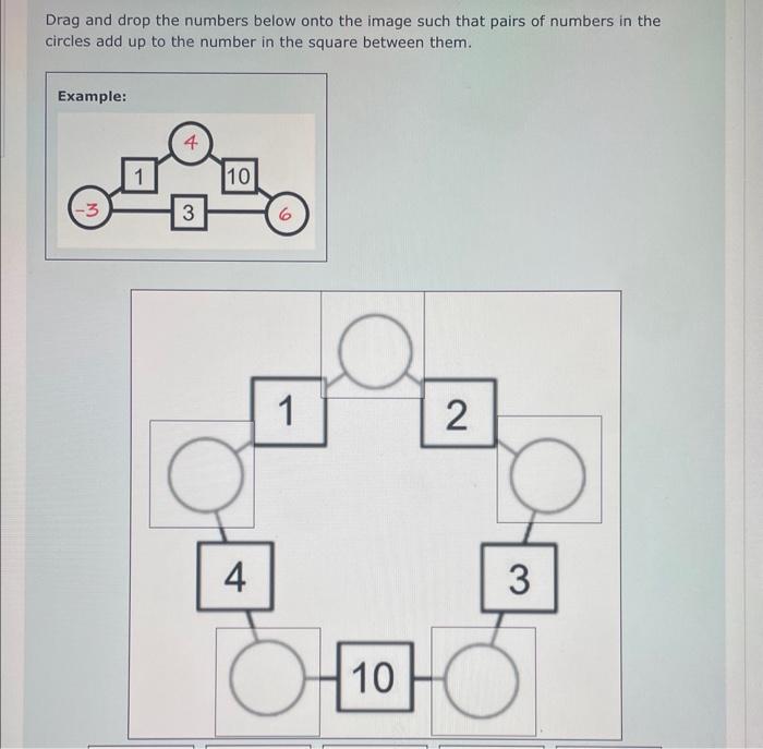 Solved Drag and drop the numbers below onto the image such | Chegg.com