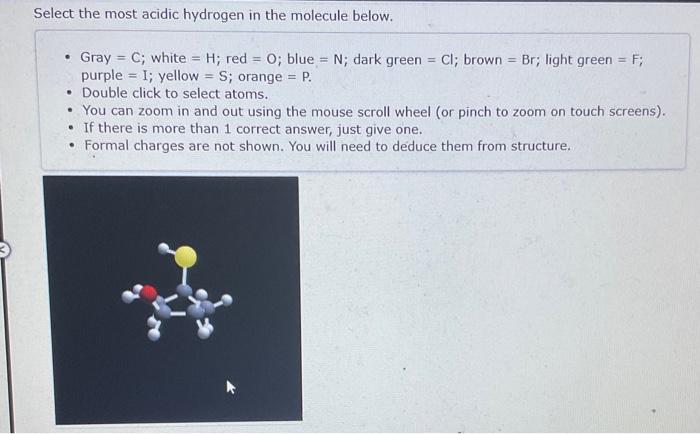 Solved - Gray =C; white =H; red =O; blue =N; dark green =Cl; | Chegg.com