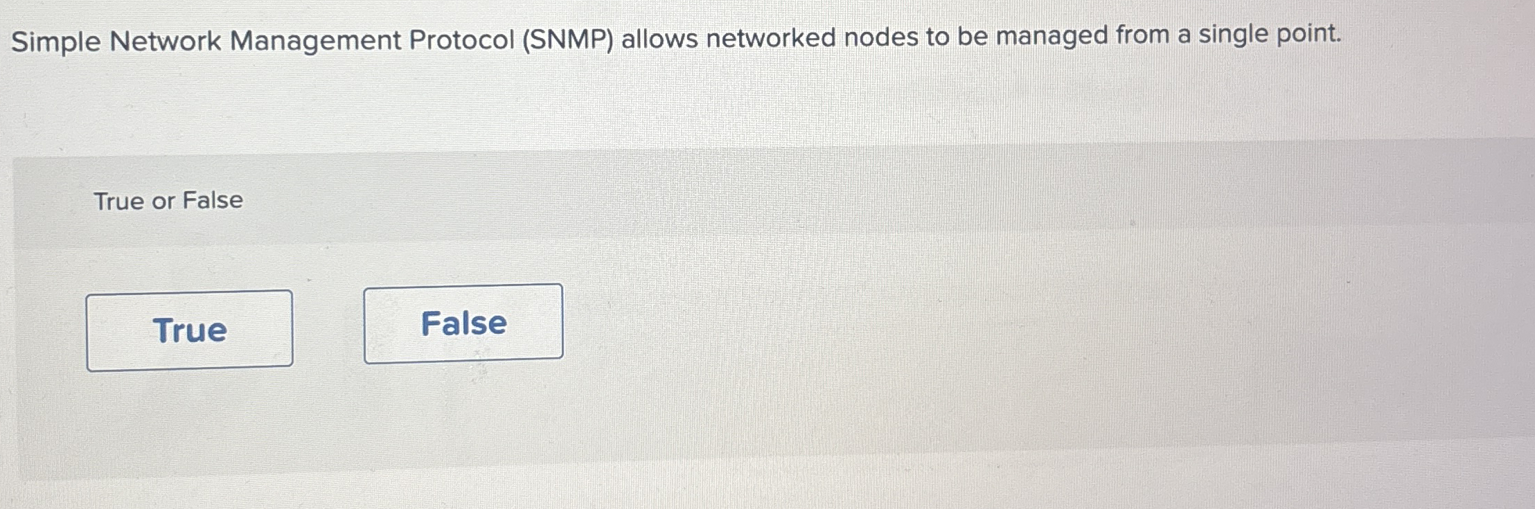 Solved Simple Network Management Protocol (SNMP) ﻿allows | Chegg.com