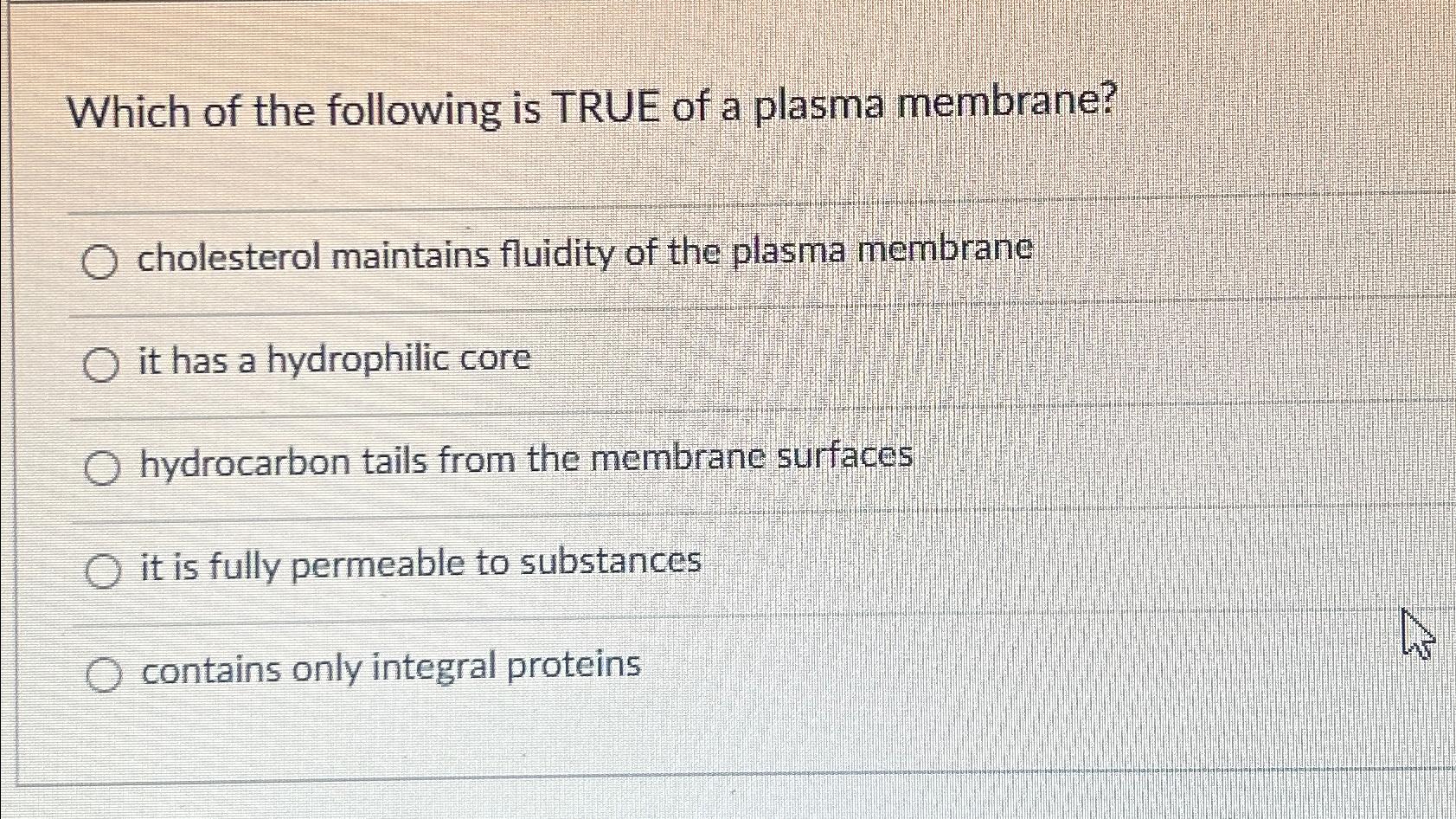 Solved Which of the following is TRUE of a plasma | Chegg.com
