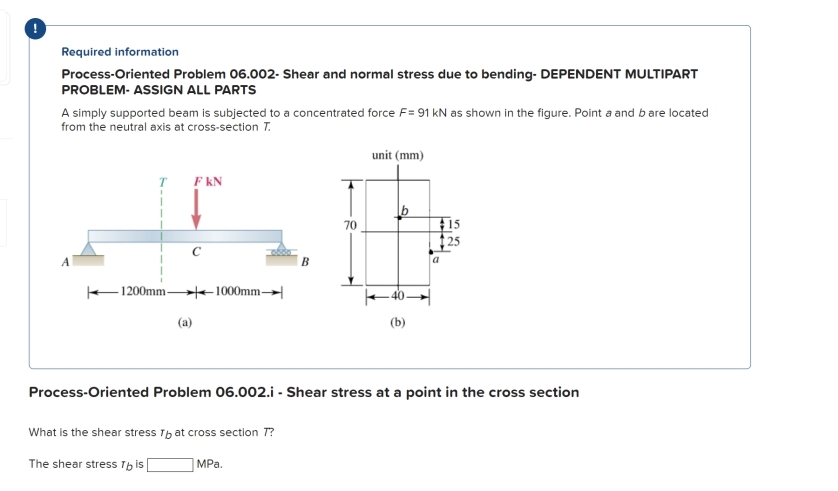 Solved !Required informationProcess-Oriented Problem 06.002- | Chegg.com
