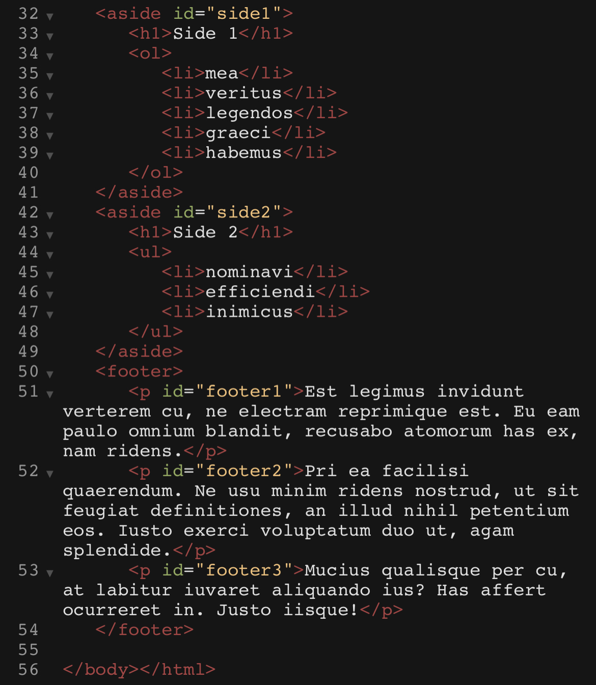 Solved 3:1943BackLab05-CSS Part 3Part 1 (Page Layout)You | Chegg.com