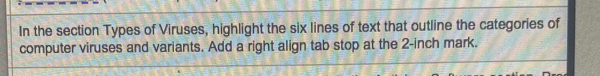 Solved Steps for In the section Types of Viruses, highlight | Chegg.com