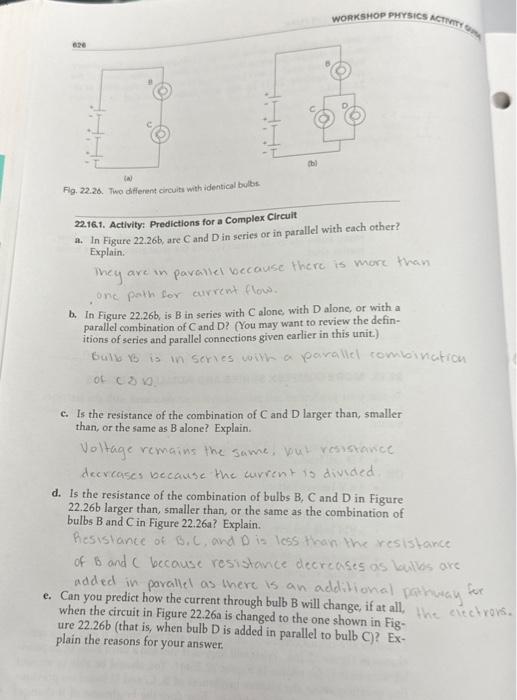 Solved Fig. 22.20. Two different circuits with identical | Chegg.com