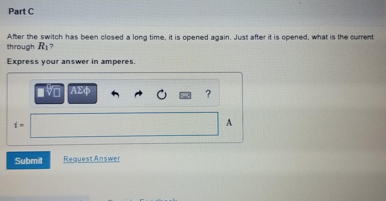 Solved 7 of 7 Constants In the circuit shown in (Figure 1). | Chegg.com