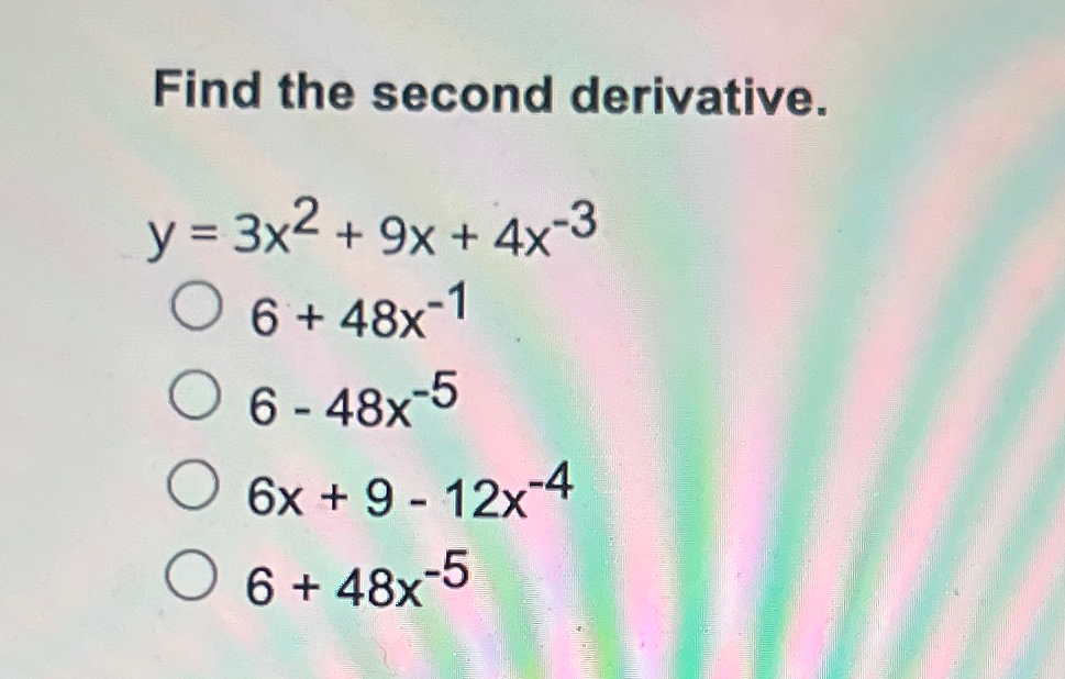 Solved Find the second | Chegg.com
