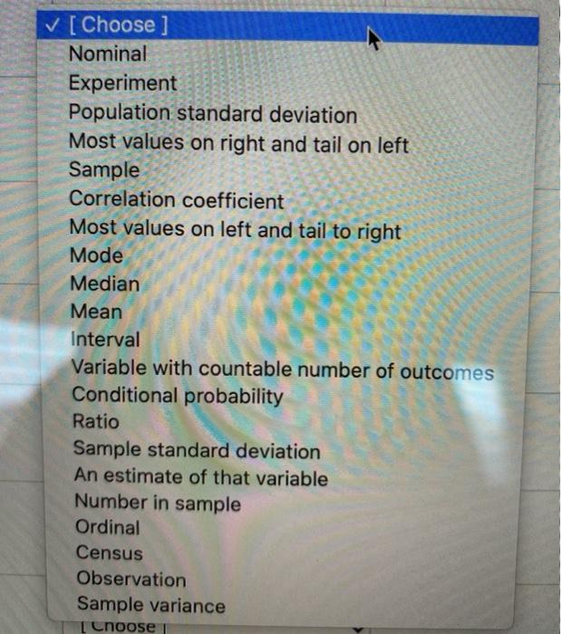 Solved Question 11 54 pts Match the best answer on the right | Chegg.com