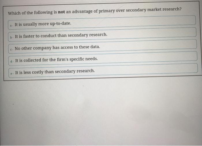 solved-which-of-the-following-is-not-an-advantage-of-primary-chegg