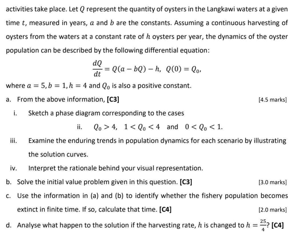 Solved activities take place. Let Q represent the quantity | Chegg.com
