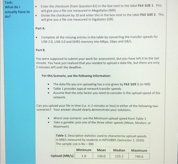 I have already input the value of checksum into File | Chegg.com
